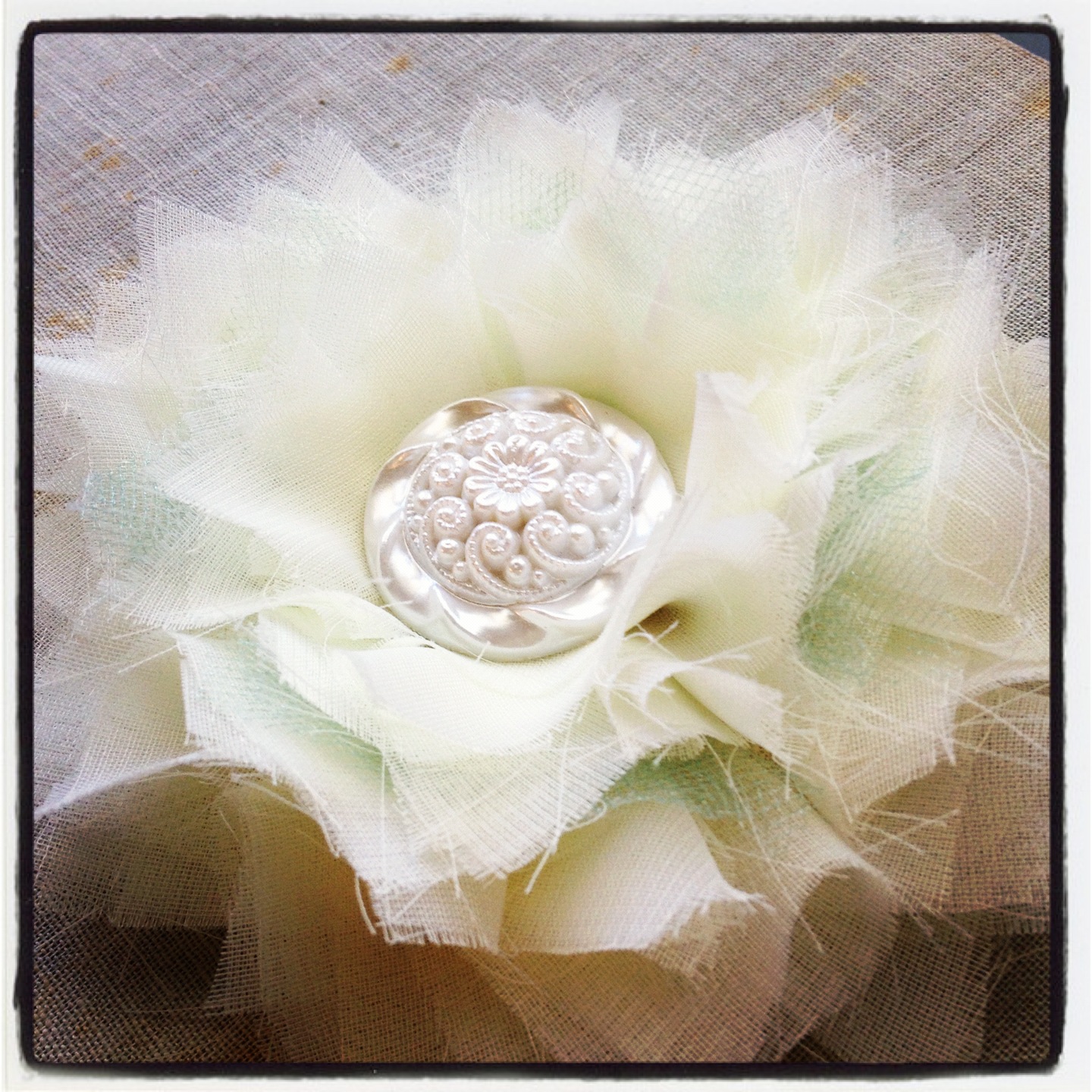 Chiffon & Tulle No Sew Flower